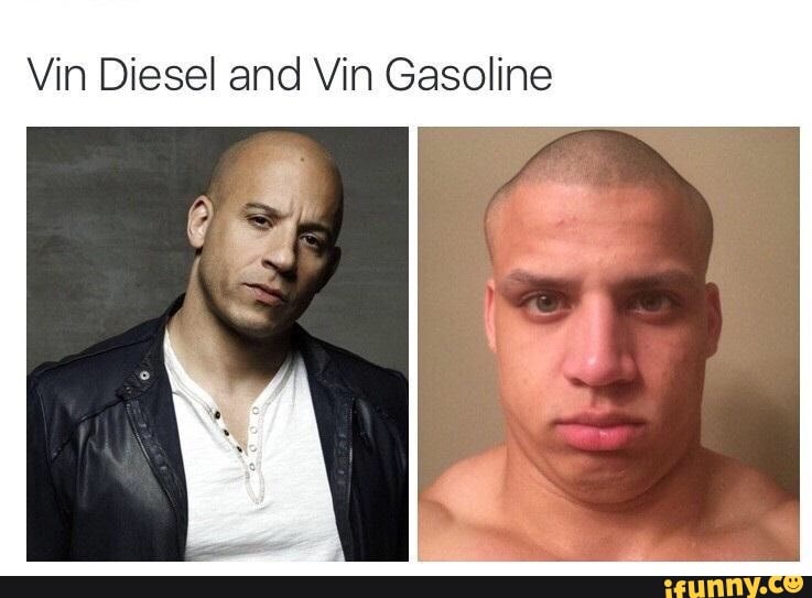 Vin Diesel and Vin Gasoline - iFunny