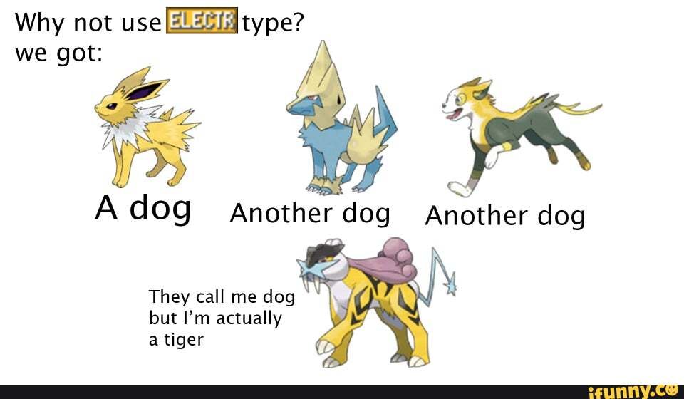 Why not use type? They call me dog but I'm actually a tiger - iFunny