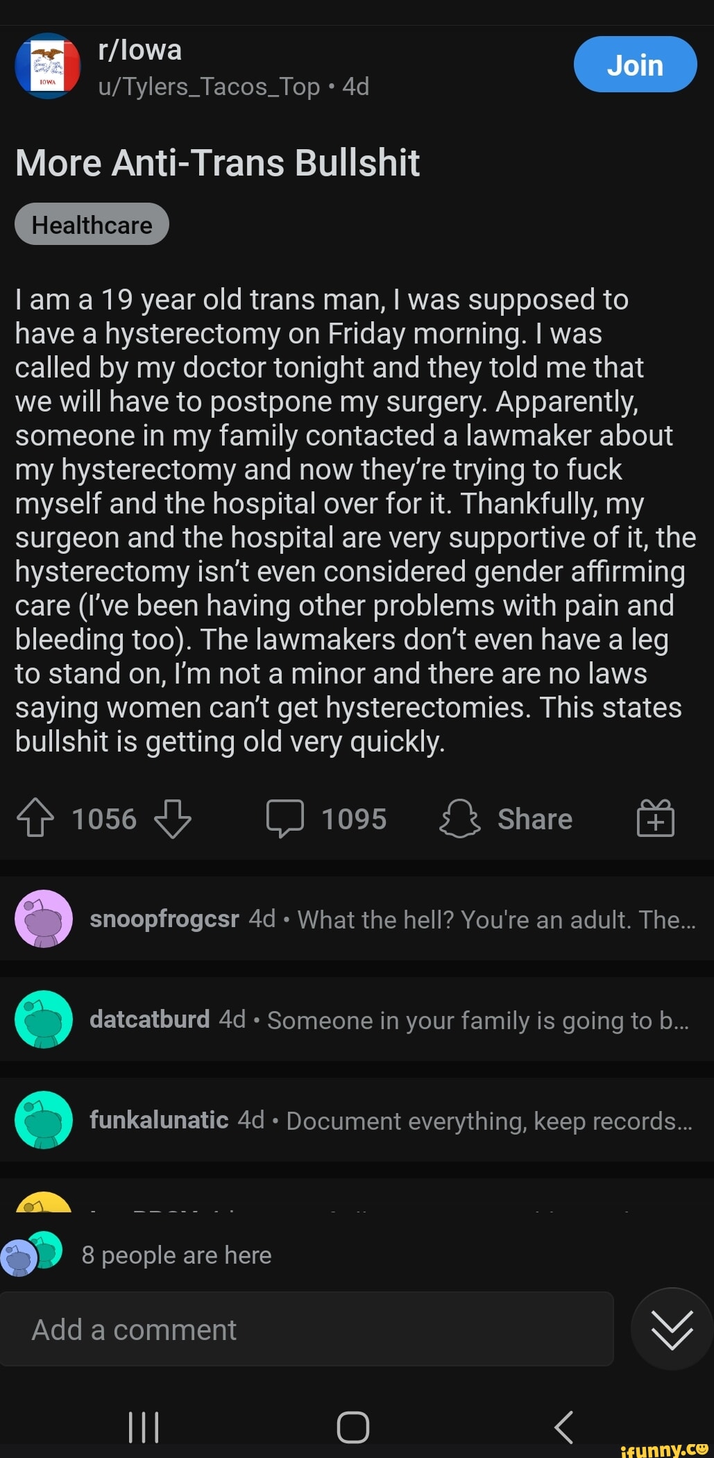 Hysterectomy memes. Best Collection of funny Hysterectomy pictures on ...