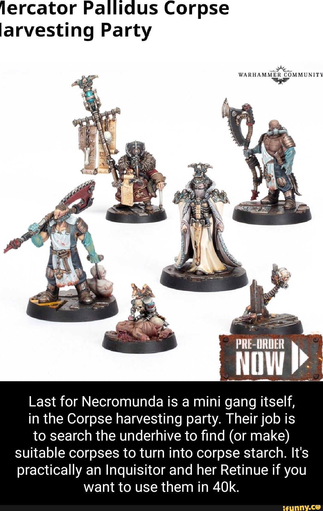 Necromunda memes. Best Collection of funny Necromunda pictures on iFunny