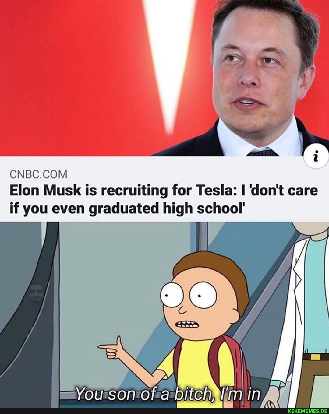 CNBC.COM Elon Musk is recruiting for Tesla: I 'don't care if you even ...