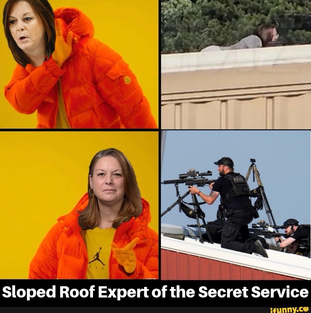 Sloped Roof Expert of the Secret Service - iFunny