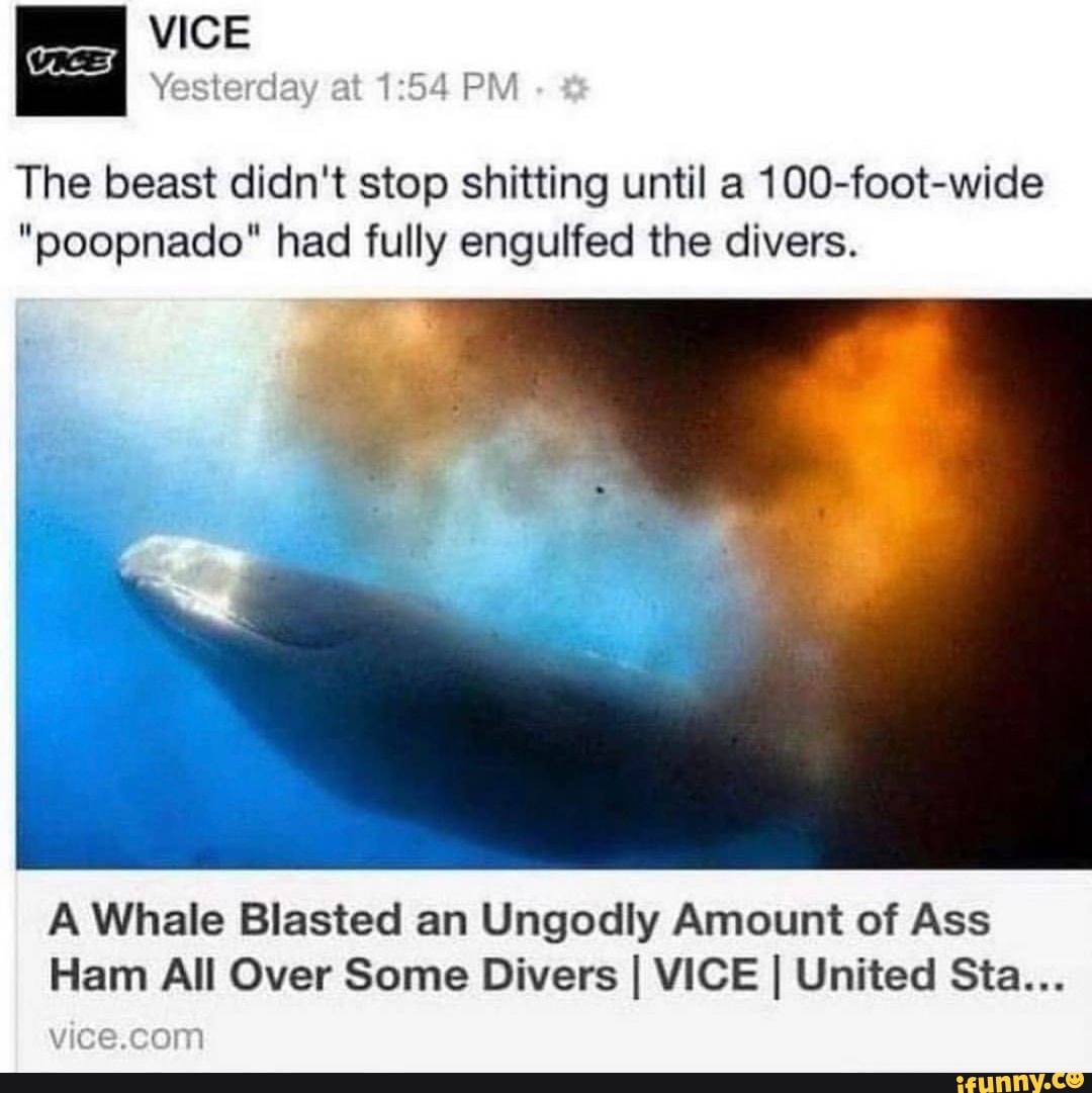 The beast didn't stop shitting until a 100-foot-wide "poopnado" had ...