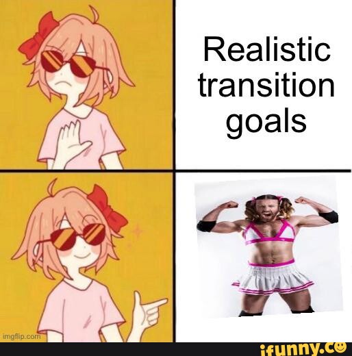 Me likey mooscles - Realistic transition goals - iFunny