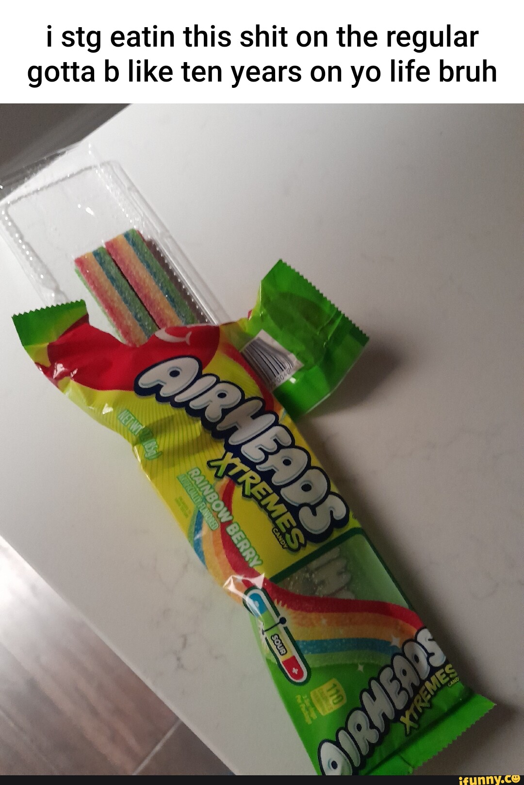 I stg eatin this shit on the regular gotta b like ten years on yo life ...