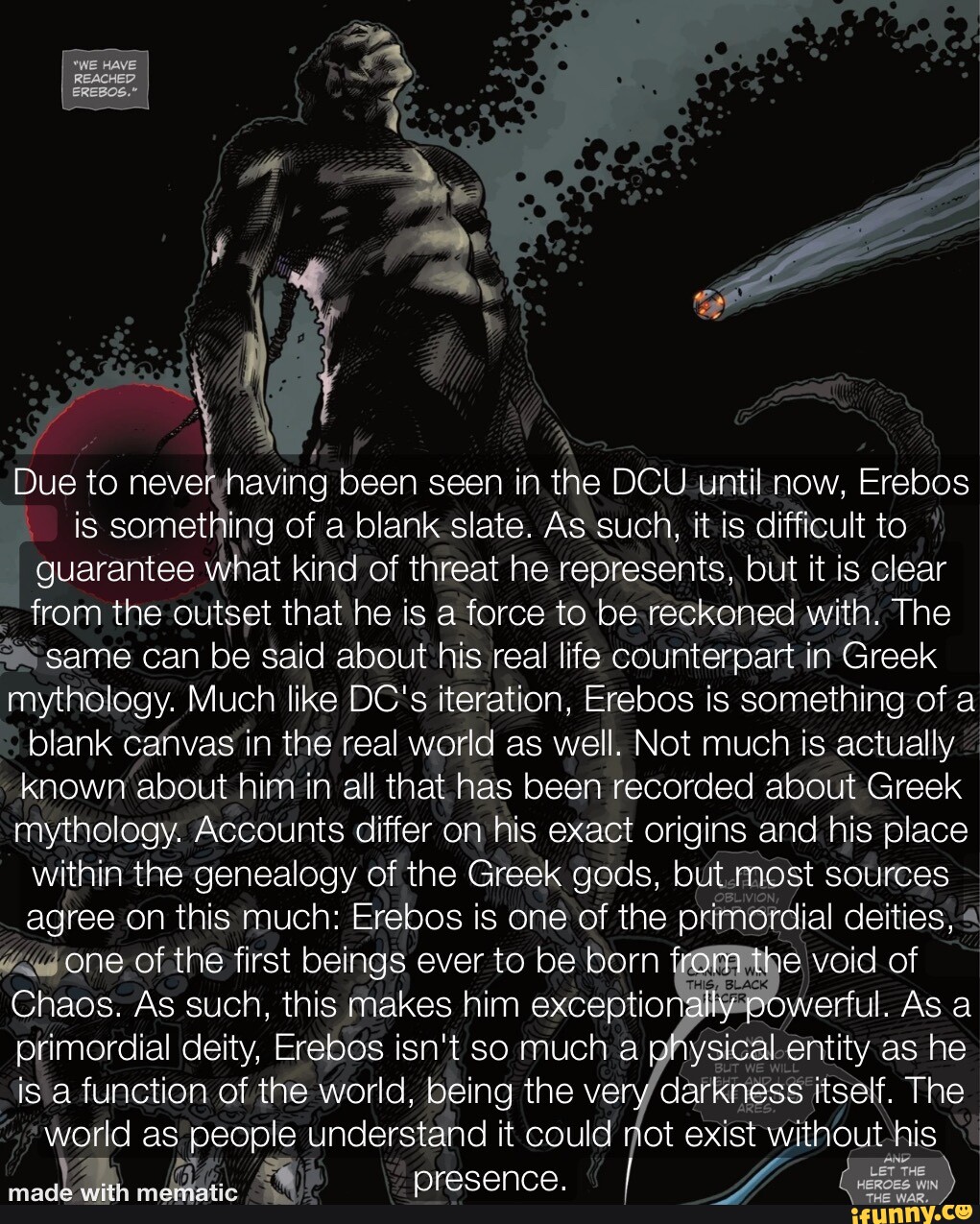 Erebos memes. Best Collection of funny Erebos pictures on iFunny