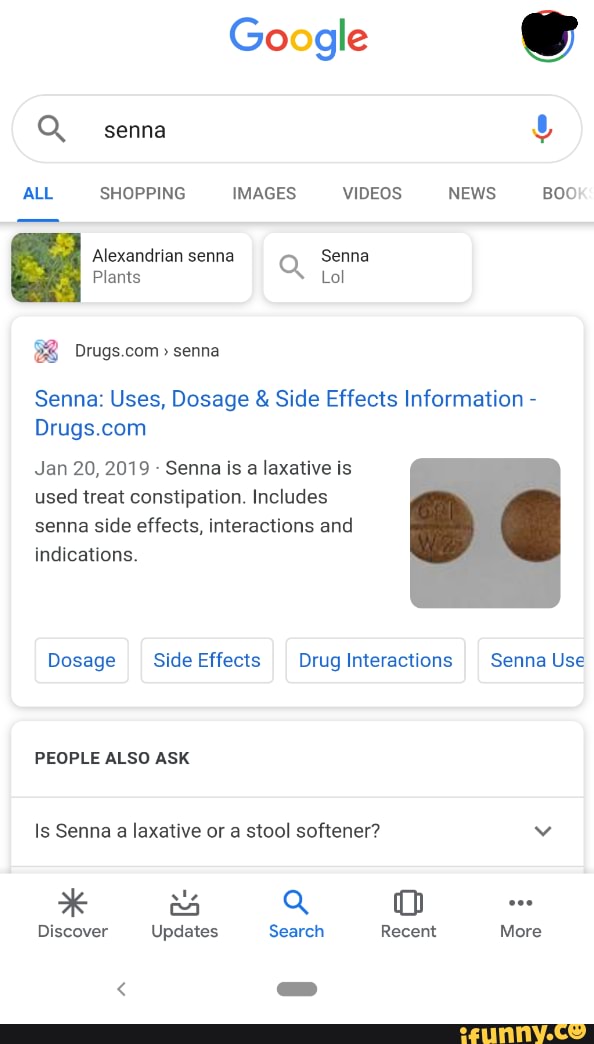 % Drugsvcom senna Senna: Uses, Dosage & Side Effects Information ...
