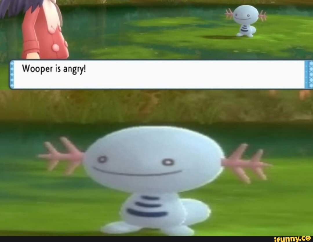 Wooper memes. Best Collection of funny Wooper pictures on iFunny