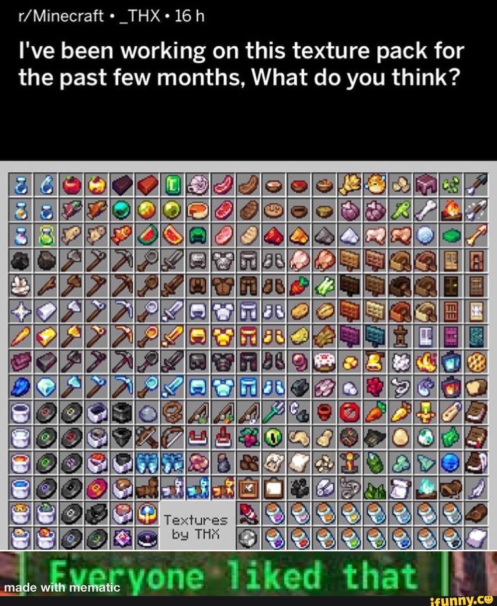 *_THX*16h I've been working on this texture pack for the past few ...