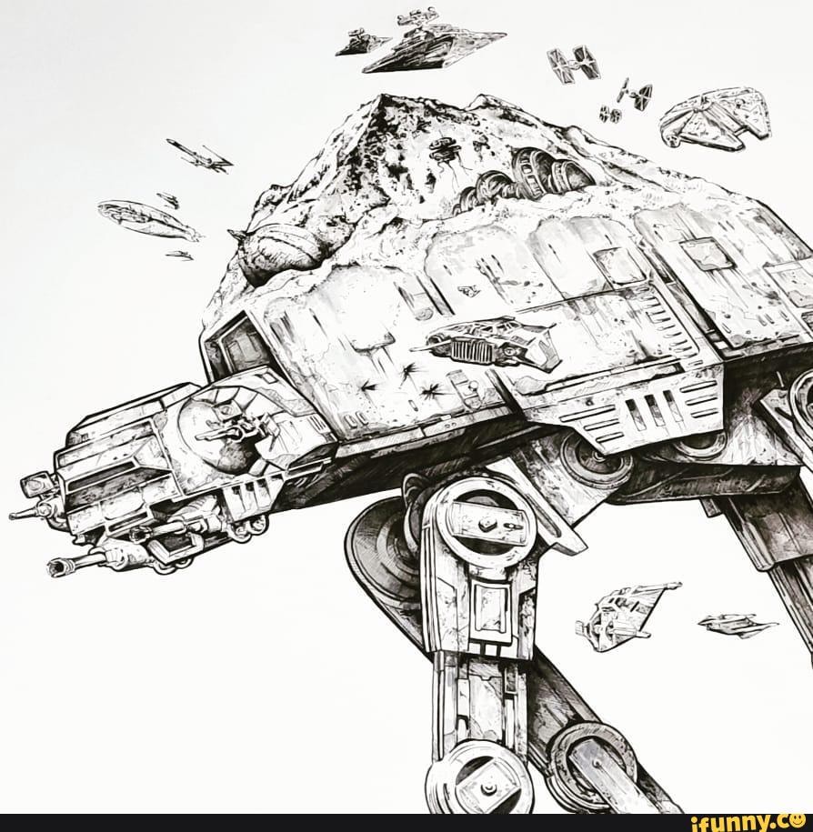 Hoth (oc drawing by me) - iFunny
