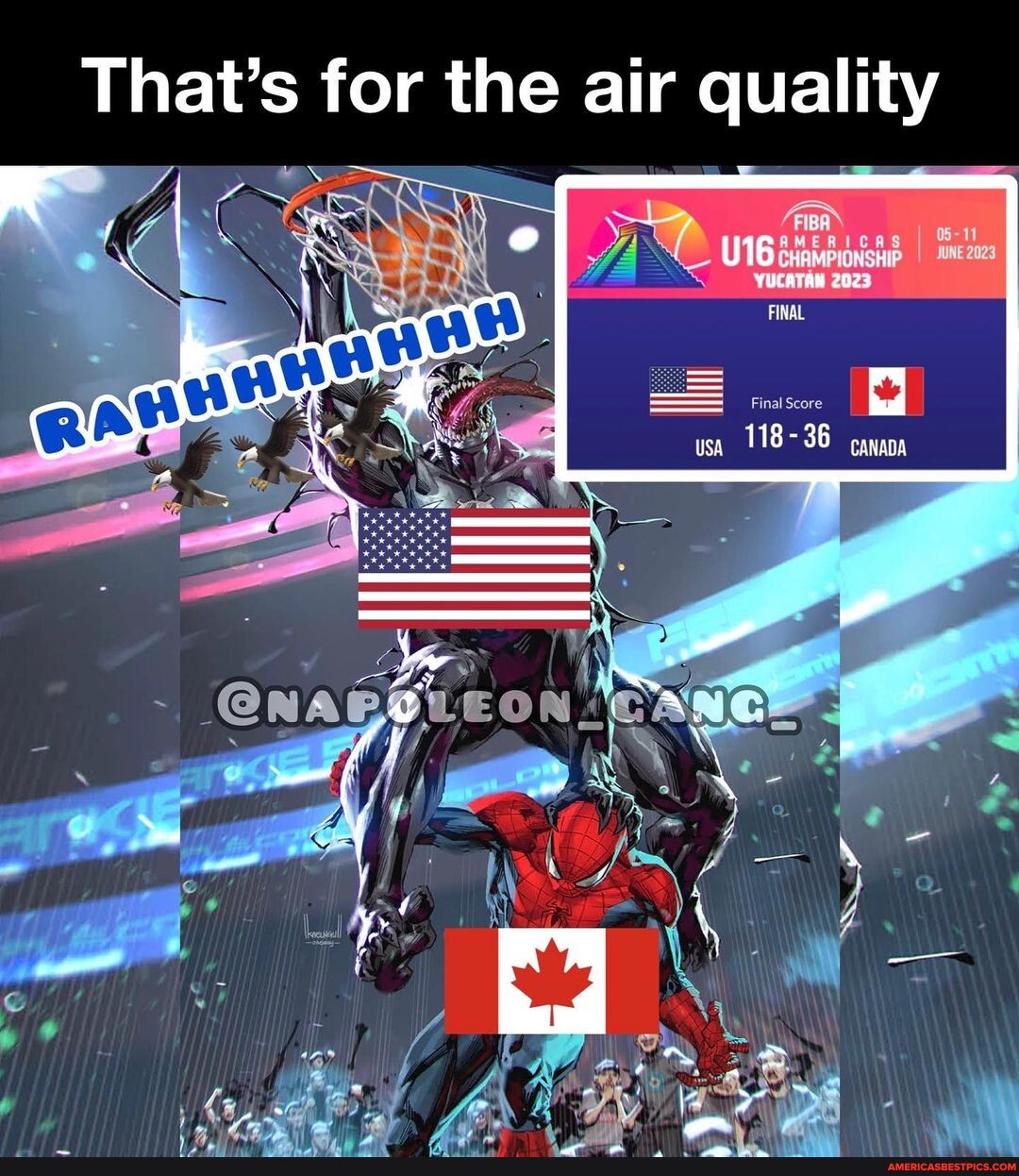 RAHHHHHH 🦅// Follow @napoleon_gang_ for more!!! - - #meme #memes # ...