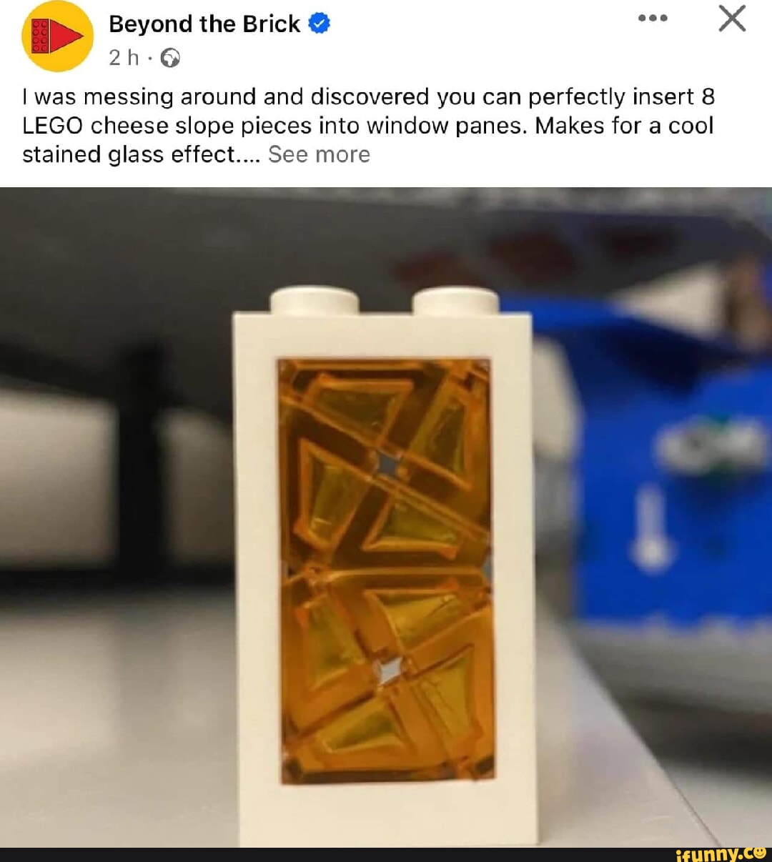 Beyond the Brick @ I was messing around and discovered you can ...