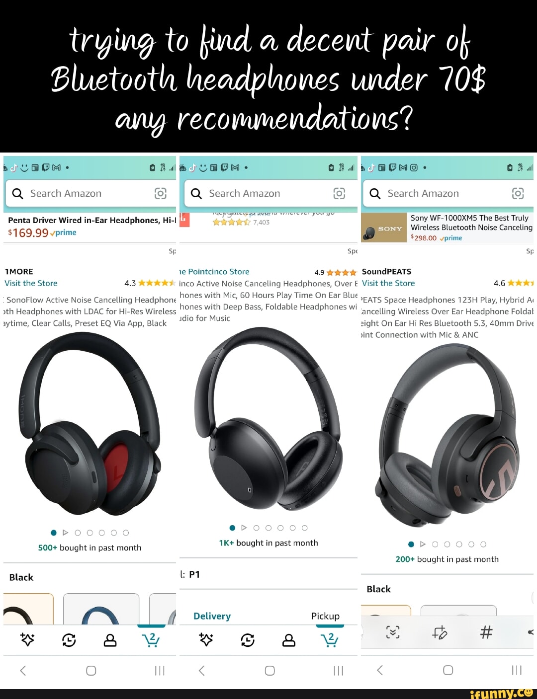 Headphones memes. Best Collection of funny Headphones pictures on iFunny