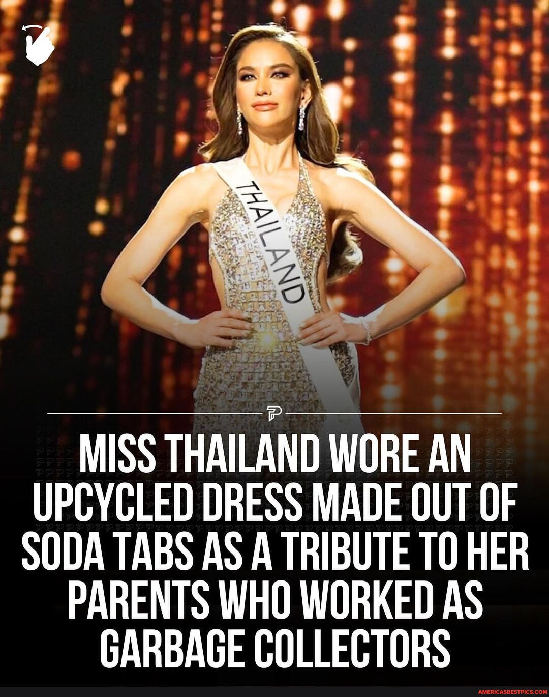 Anna Sueangam-iam, made a powerful statement at Miss Universe by ...