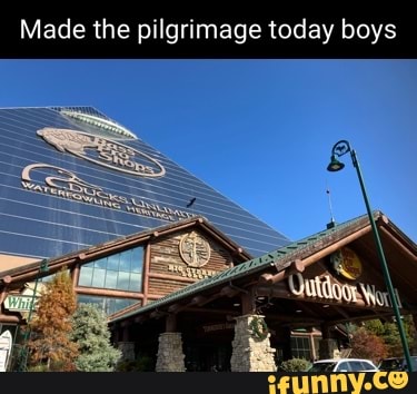 Made the pilgrimage today boys - iFunny