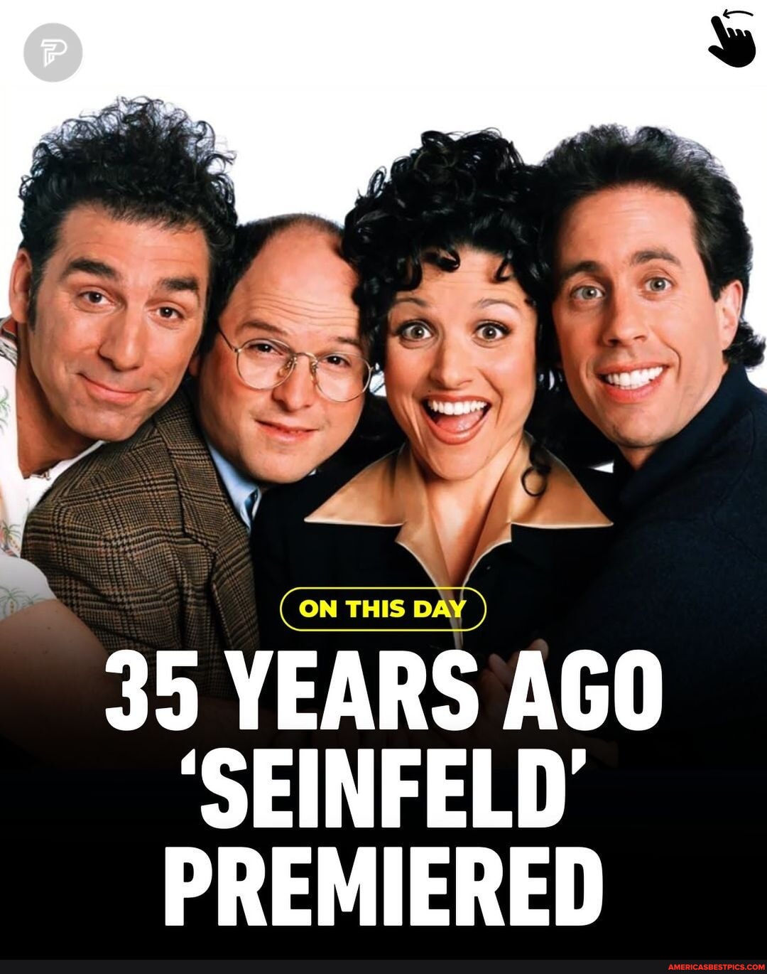 On this day 35 years ago the hit sitcom ’Seinfeld’ debuted. 📺 Are you a Seinfeld fan?! 🤔 - 35 ...