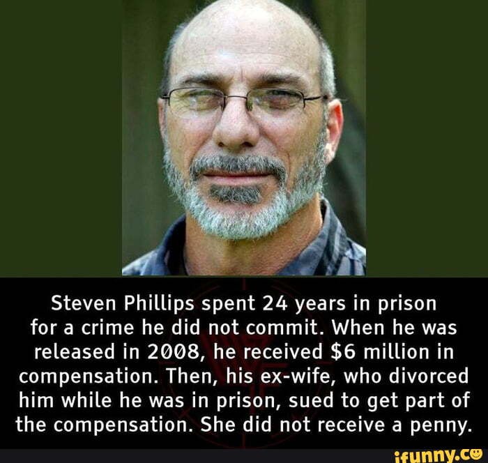 Steven Phillips spent 24 years in prison for a crime he did not commit ...