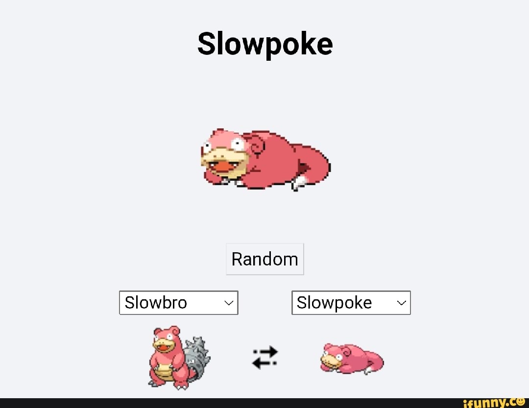Slowbro memes. Best Collection of funny Slowbro pictures on iFunny