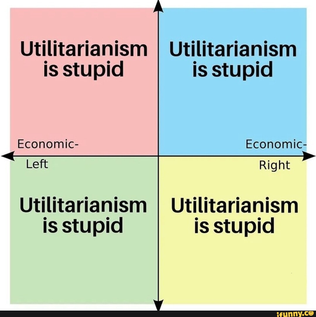 Utilitarianism memes. Best Collection of funny Utilitarianism pictures ...