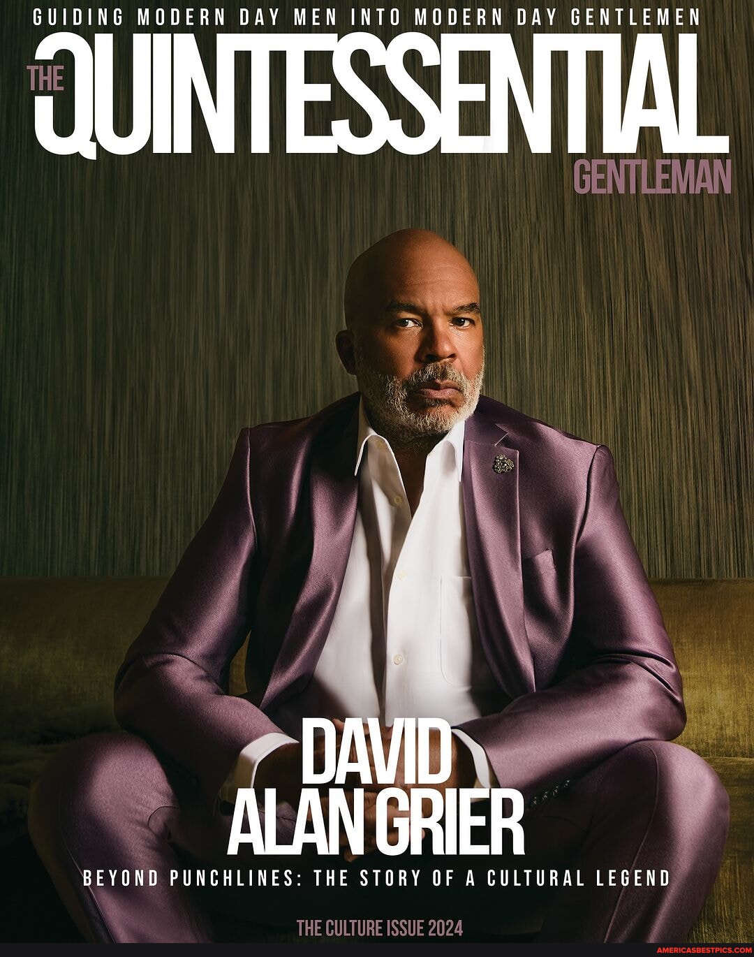 The incomparable David Alan Grier graces the cover of our Culture Issue ...