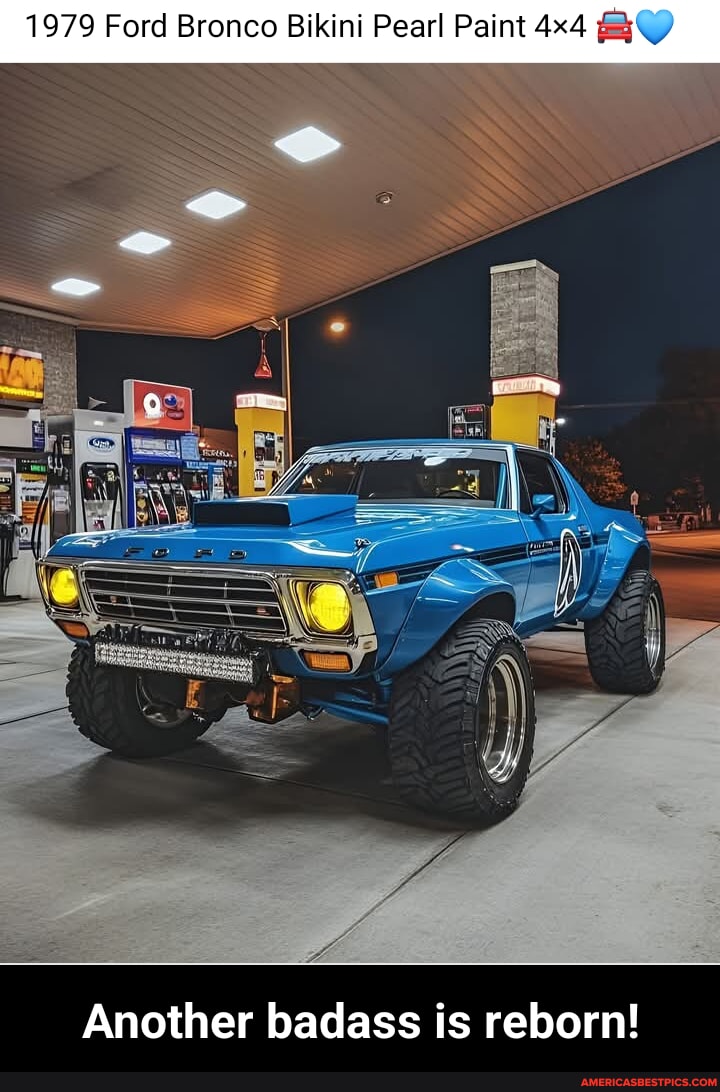 1979 Ford Bronco Bikini Pearl Paint Another badass is reborn! - America ...