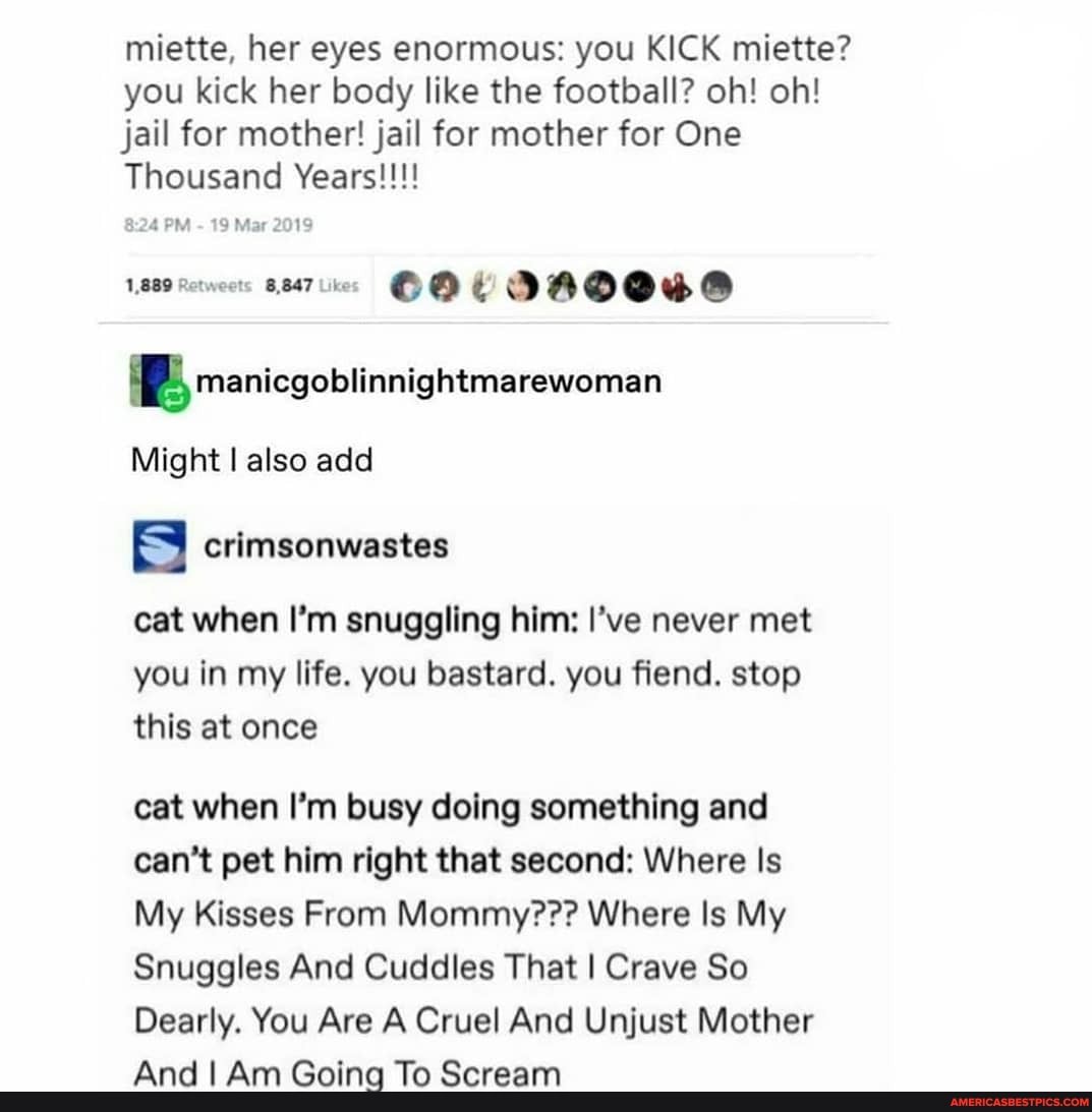 Miette, her eyes enormous: you KICK miette? you kick her body like the ...