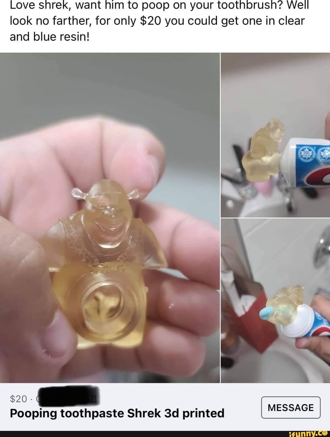 Love shrek, want him to poop on your toot We look no farther, for only ...