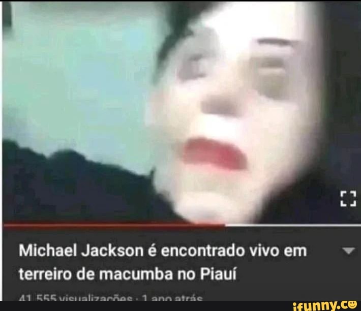 Michael Jackson é encontrado vivo em terreiro de macumba no Piauí - )