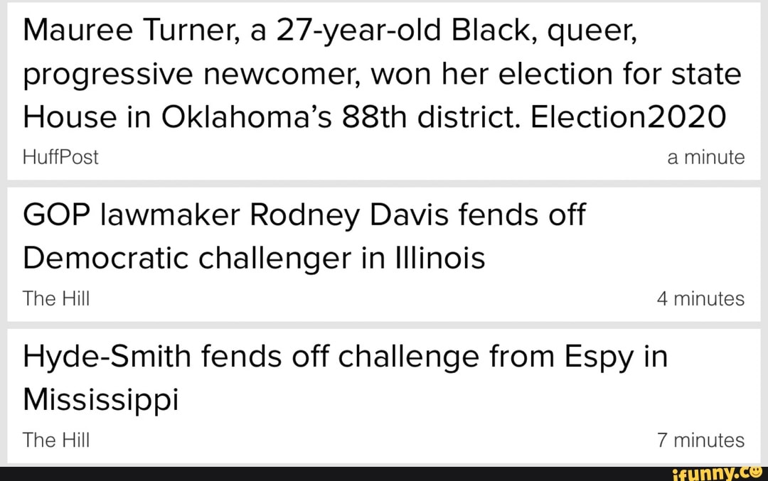 Mauree Turner, a 27-year-old Black, queer, progressive newcomer, won her election for state ...