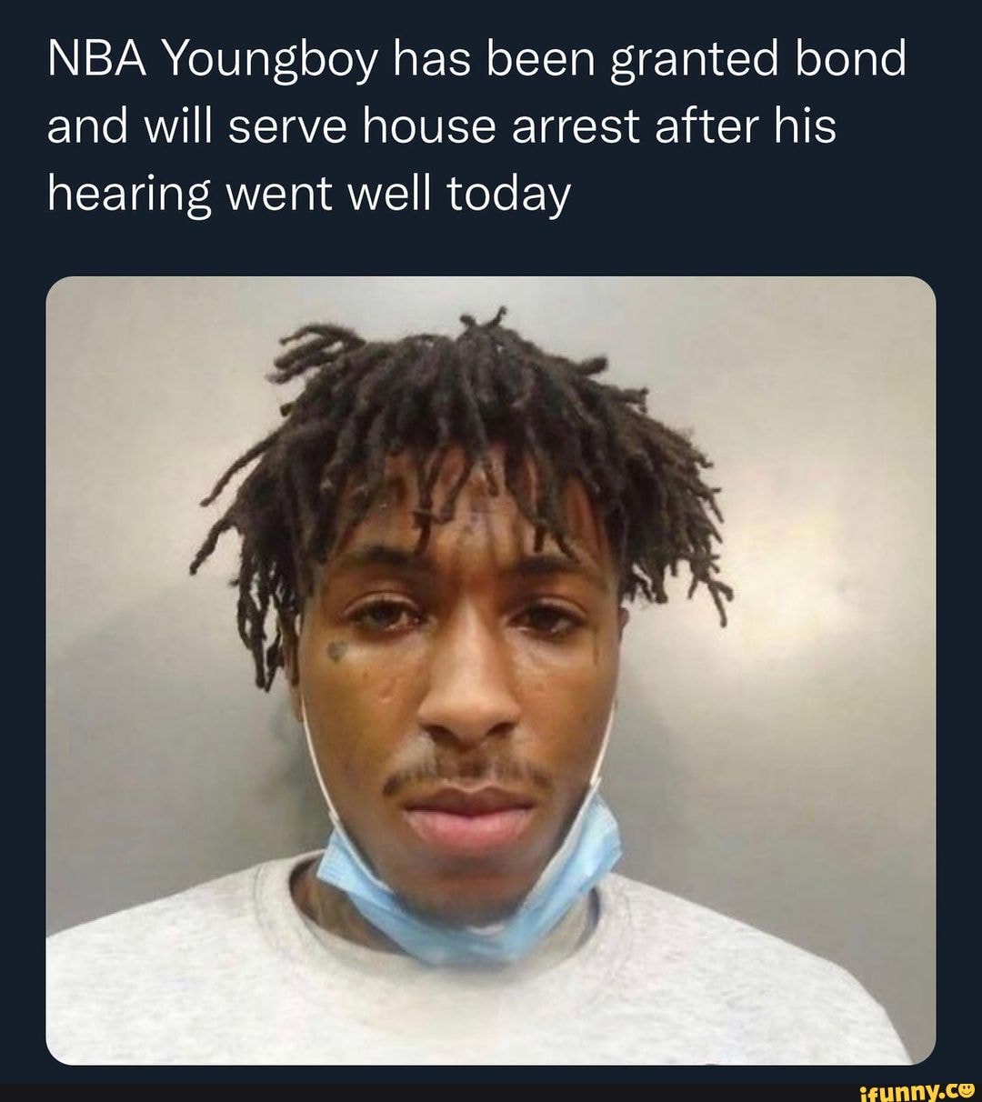 NBA Youngboy has been granted bond and will serve house arrest after ...