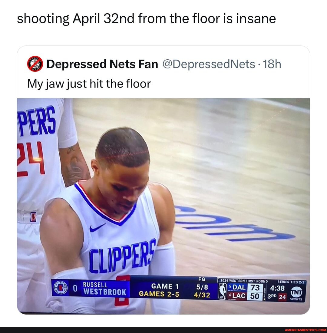 April 32nd 😭 Via X// BobbyMire - shooting April 32nd from the floor is ...