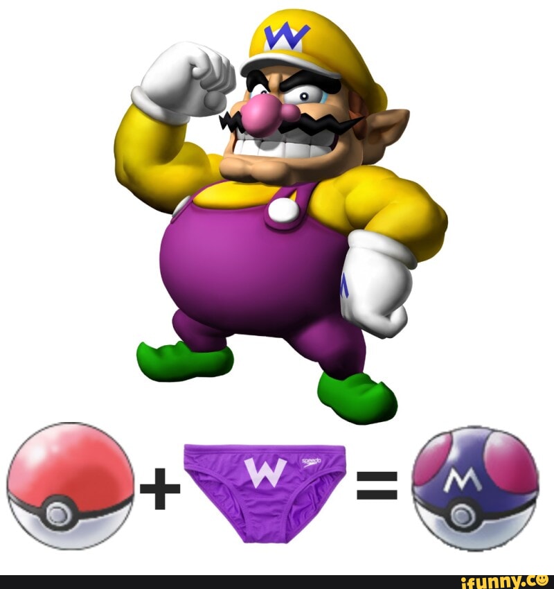 What if the Master Ball is Wario's underwear wrapped around in a ...