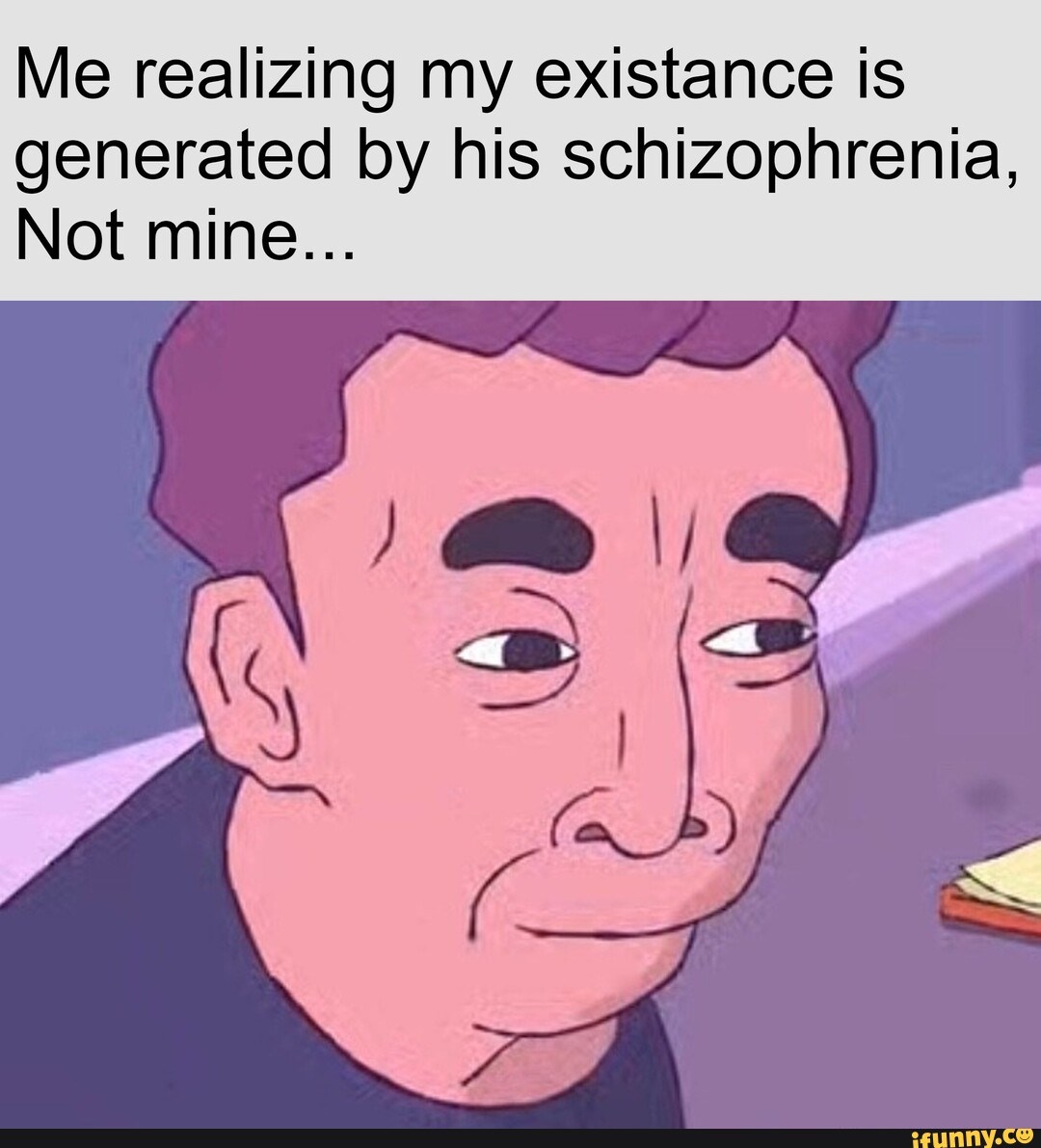 New bus strike meme template - Me realizing my existance is generated ...