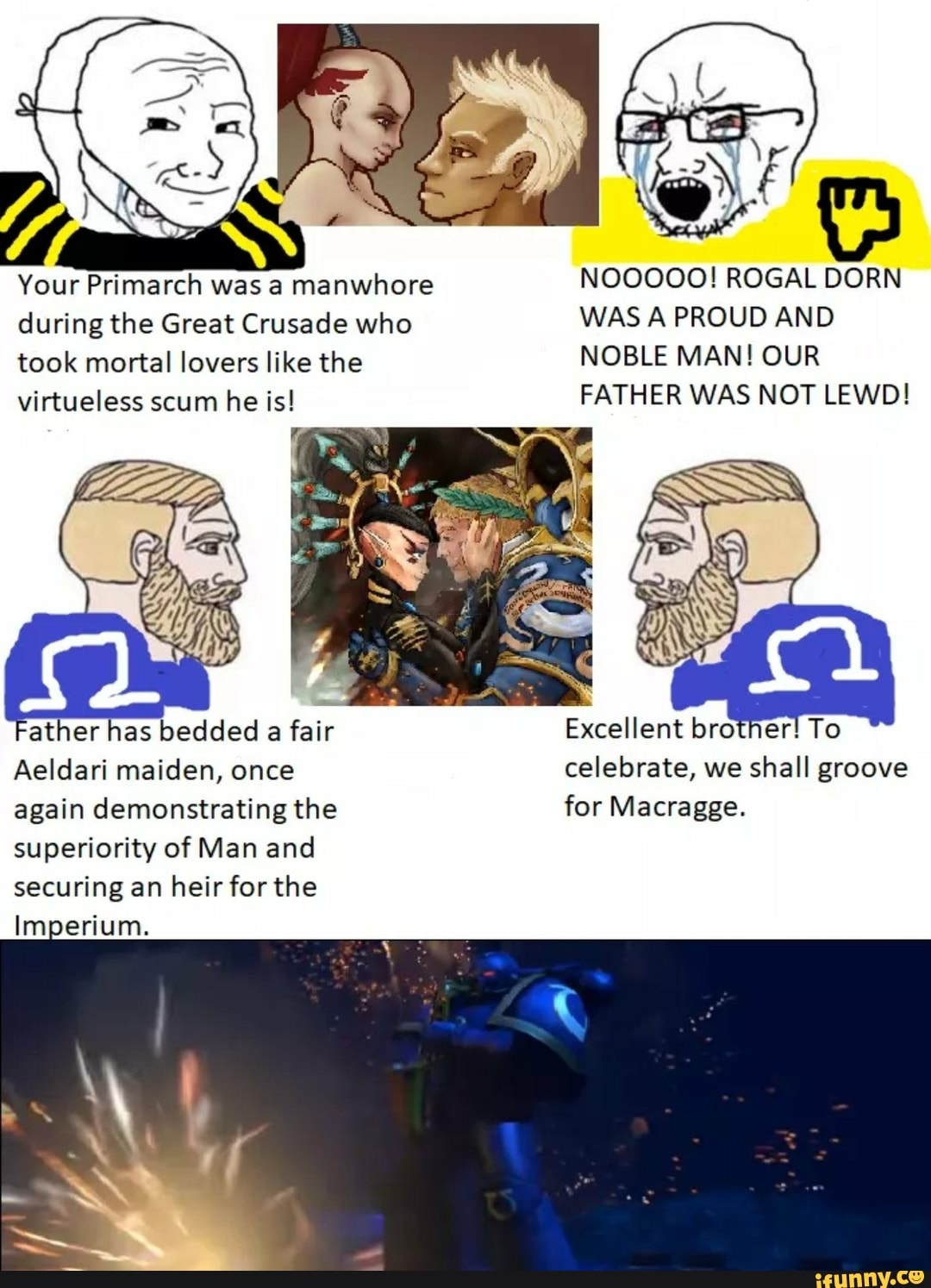 Your Primarch was a manwhore NOOOOO! ROGAL DORN during the Great ...