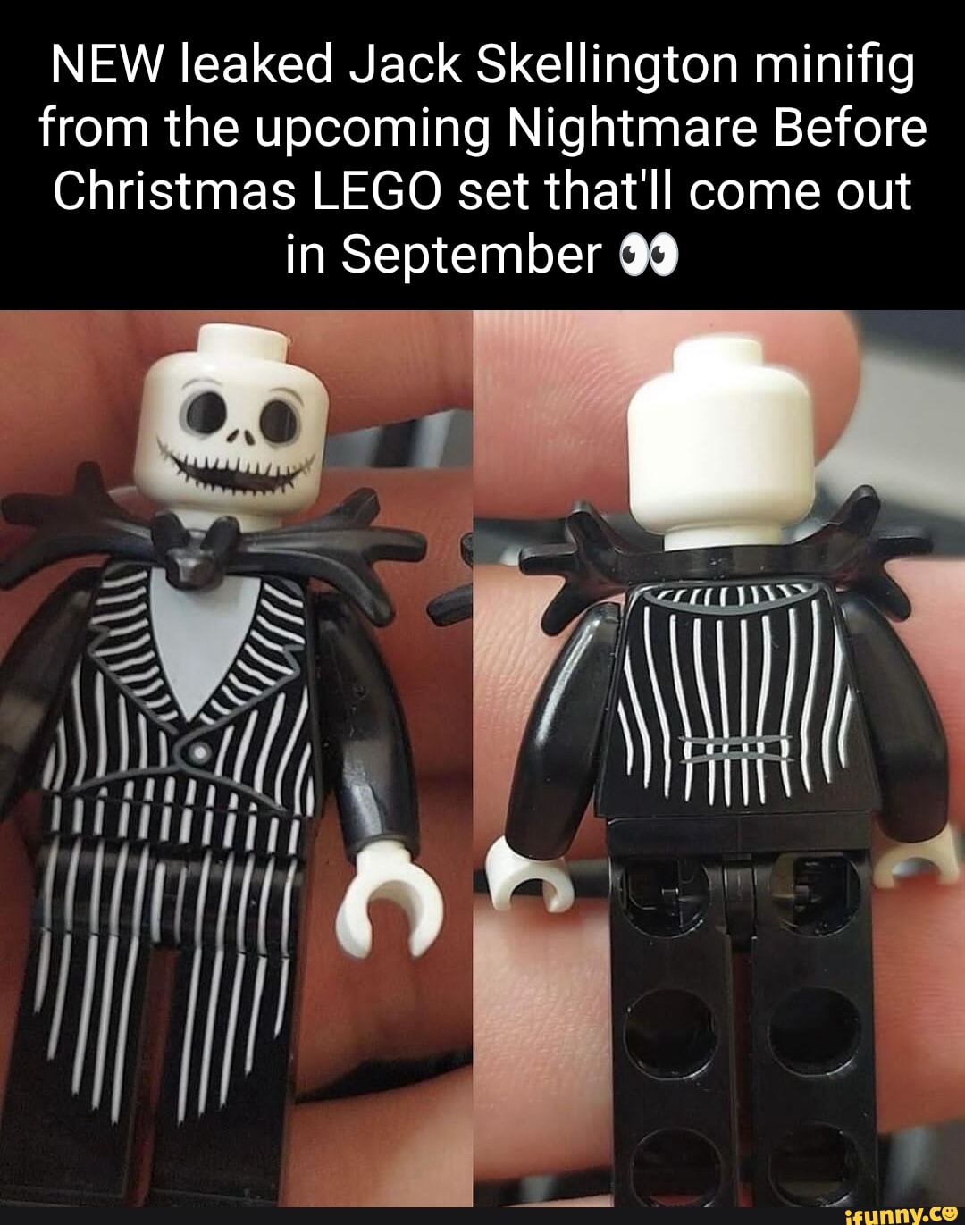 NEW leaked Jack Skellington minifig from the upcoming Nightmare Before ...
