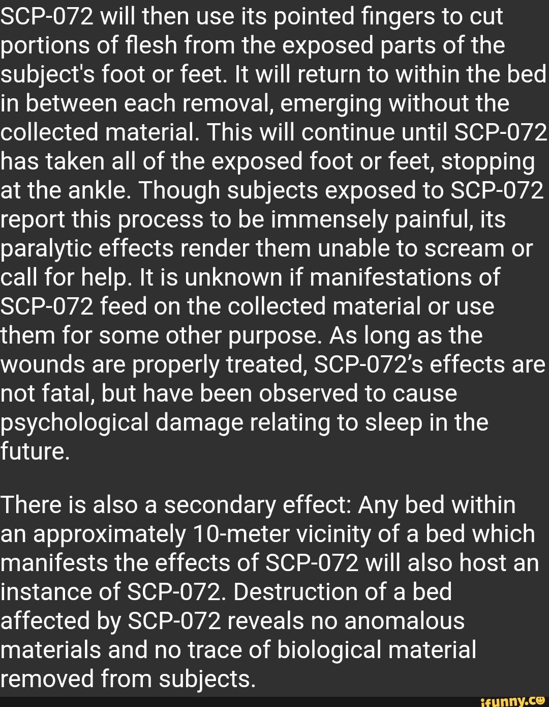 Scp072 memes. Best Collection of funny Scp072 pictures on iFunny