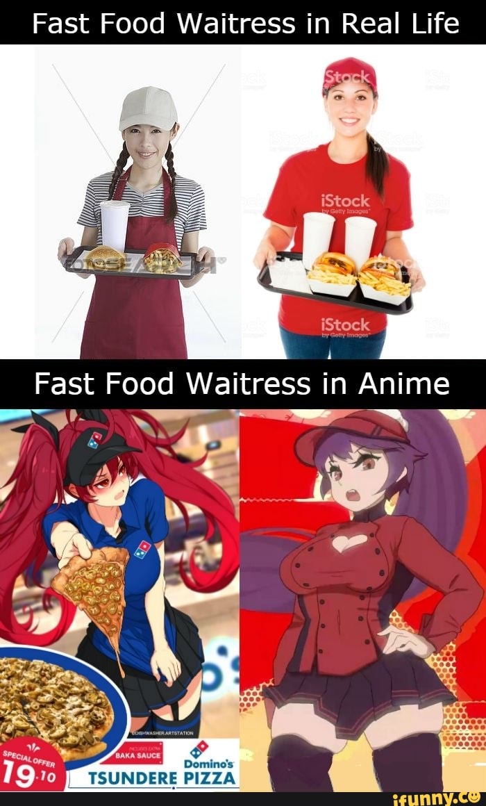 Fast Food Waitress in Real Life - iFunny