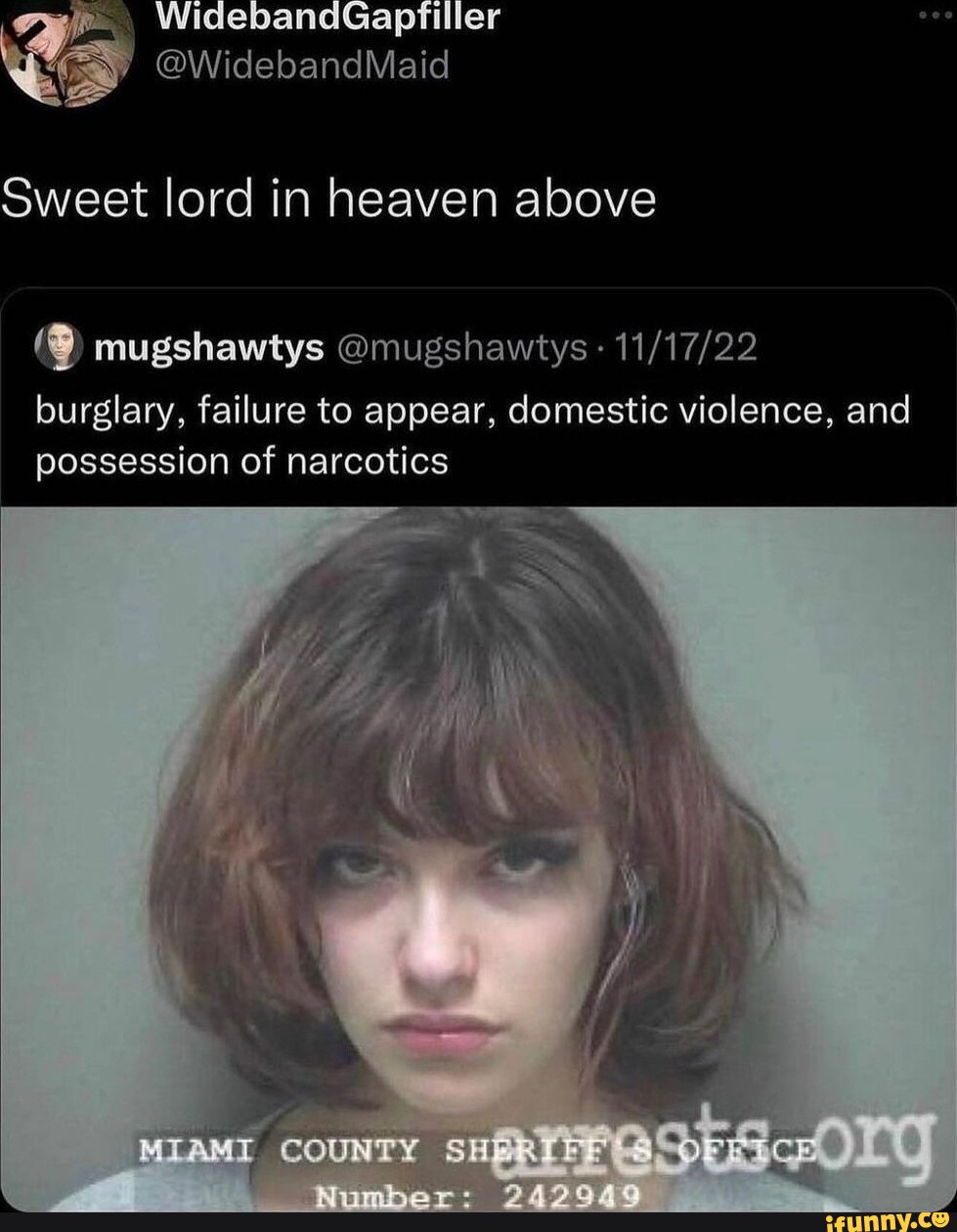 @WidebandMaid Sweet lord in heaven above mugshawtys @mugshawtys ...