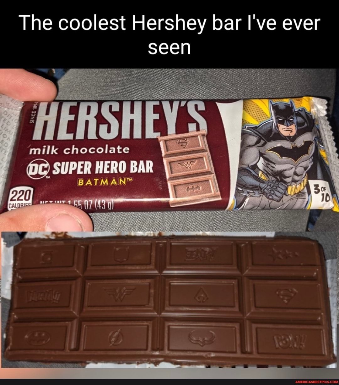 The coolest Hershey bar I've ever seen HERSH milk chocolate 220 SUPER ...