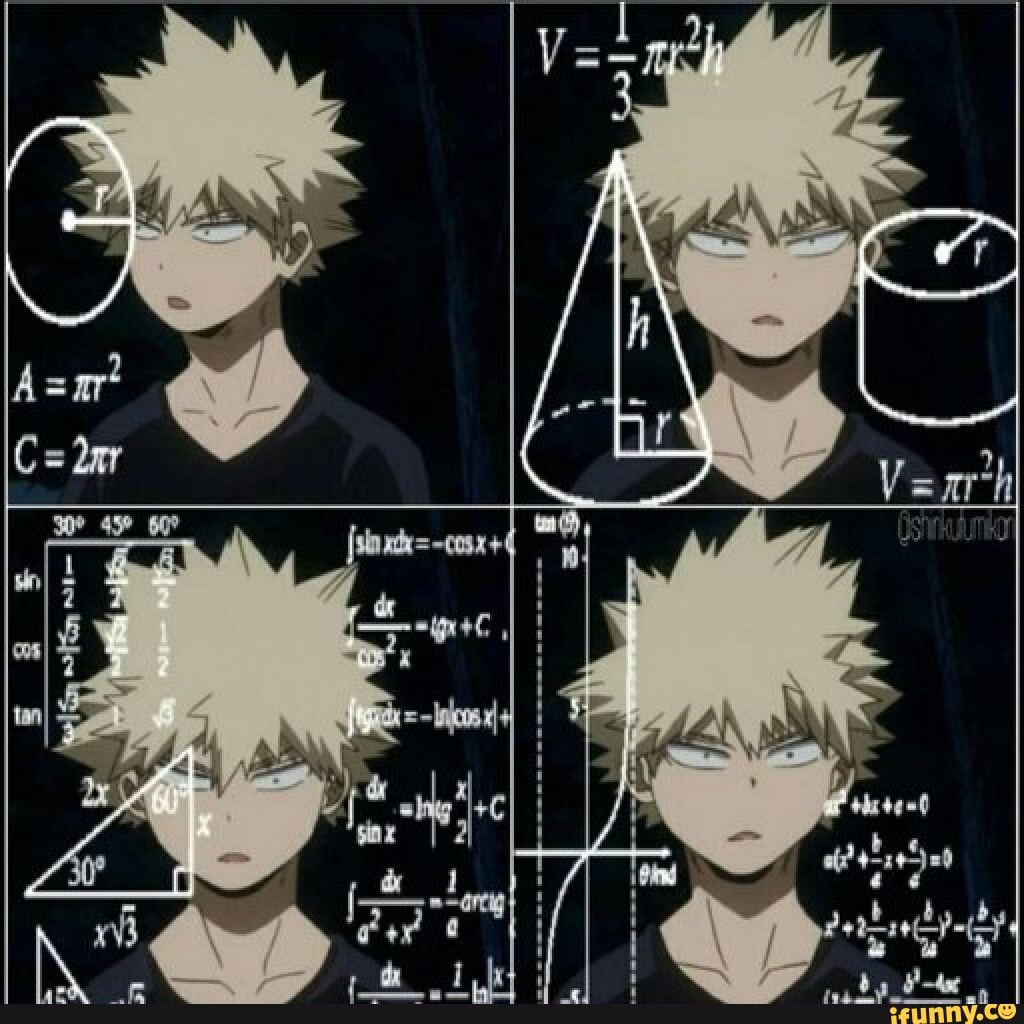 Confused Bakugou calculus - iFunny