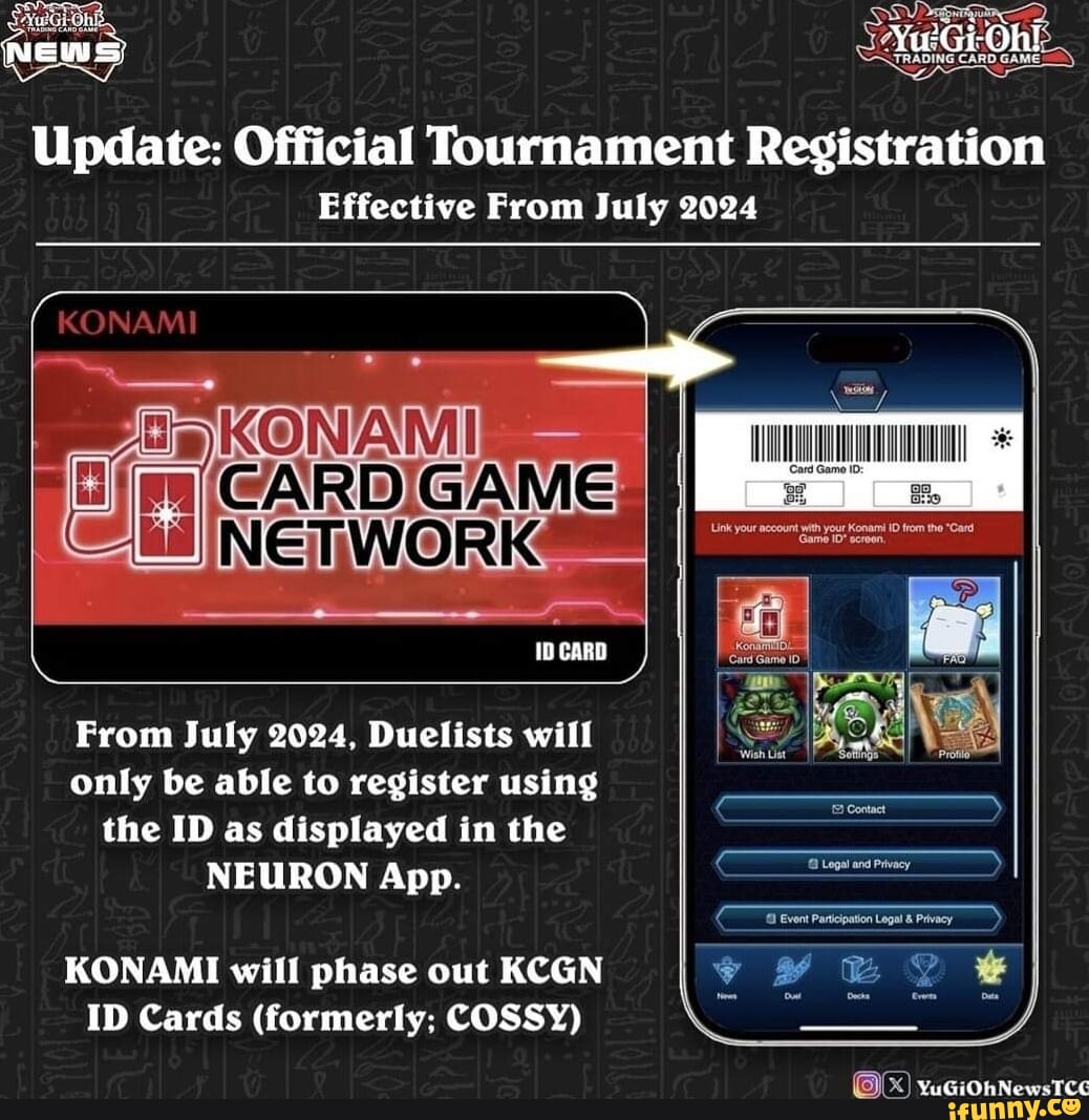 Update: Official Tournament Registration Effective From July 2024 ...