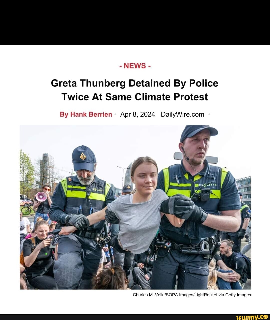 - NEWS - Greta Thunberg Detained By Police Twice At Same Climate ...