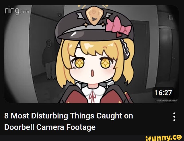 8 Most Disturbing Things Caught On Doorbell Camera Footage Ifunny