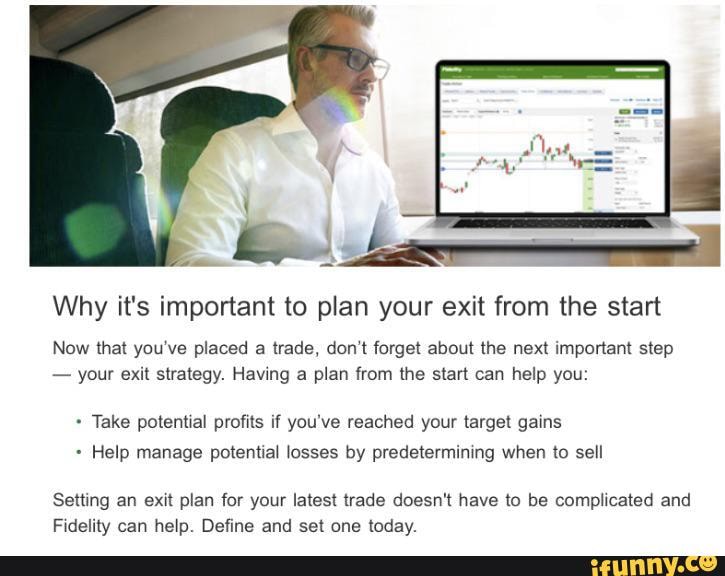 Why it's important to plan your exit from the start Now that you've ...