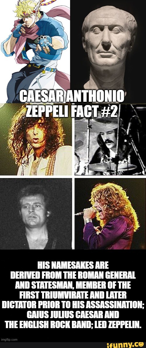 Zeppeli memes. Best Collection of funny Zeppeli pictures on iFunny