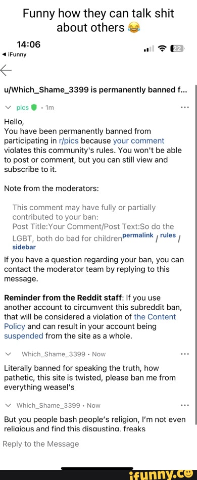 Funny how they can talk shit about others