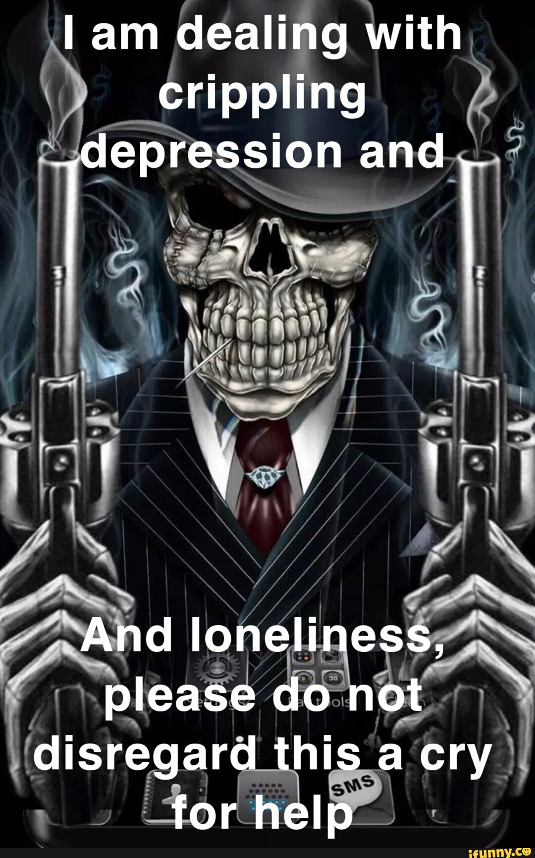 Lam dealing with crippling ._~depression and And loneliness, please do ...