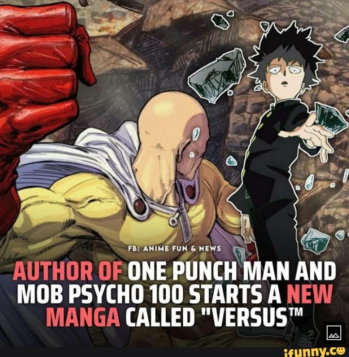 NA AUTHOR OF ONE PUNCH MAN AND MOB PSYCHO 100 STARTS A NEW MANGA CALLED ...
