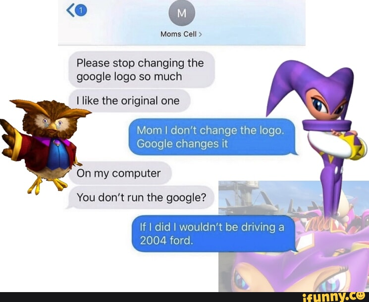 Please stop changing the google logo so much I like the original one ...