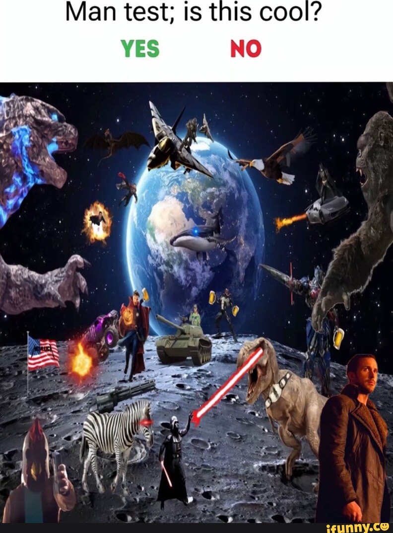 Man test; is this cool? NO - iFunny